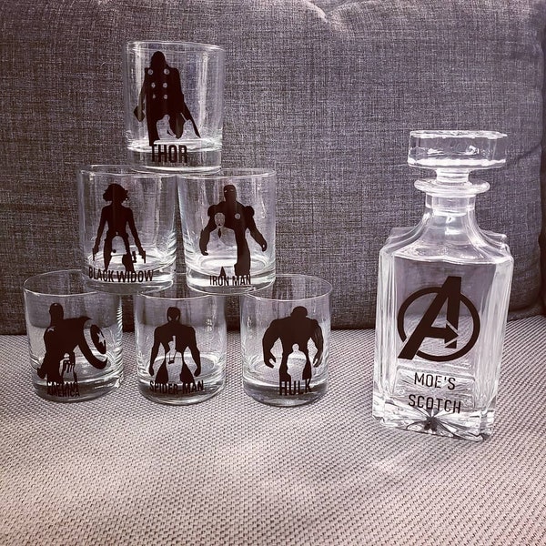 Avengers Whiskey - Etsy