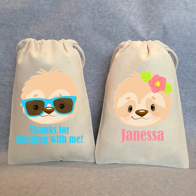 8 Sloth Party Sloth Birthday Party Sloth Party Supplies - Etsy