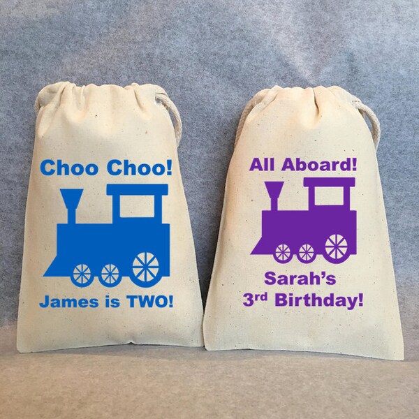 Train Party Favors - Etsy