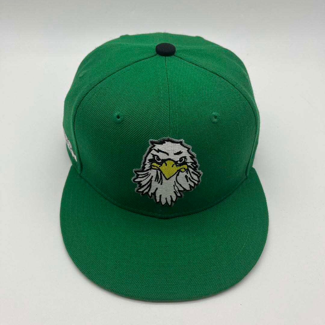 Bleed Green Swoop Snapback - Etsy