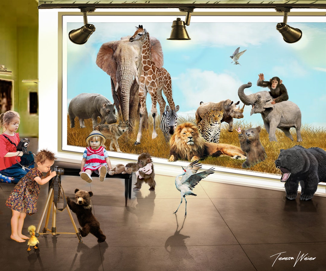Day at the Museum, Custom Composites composite Imagery Photography ...