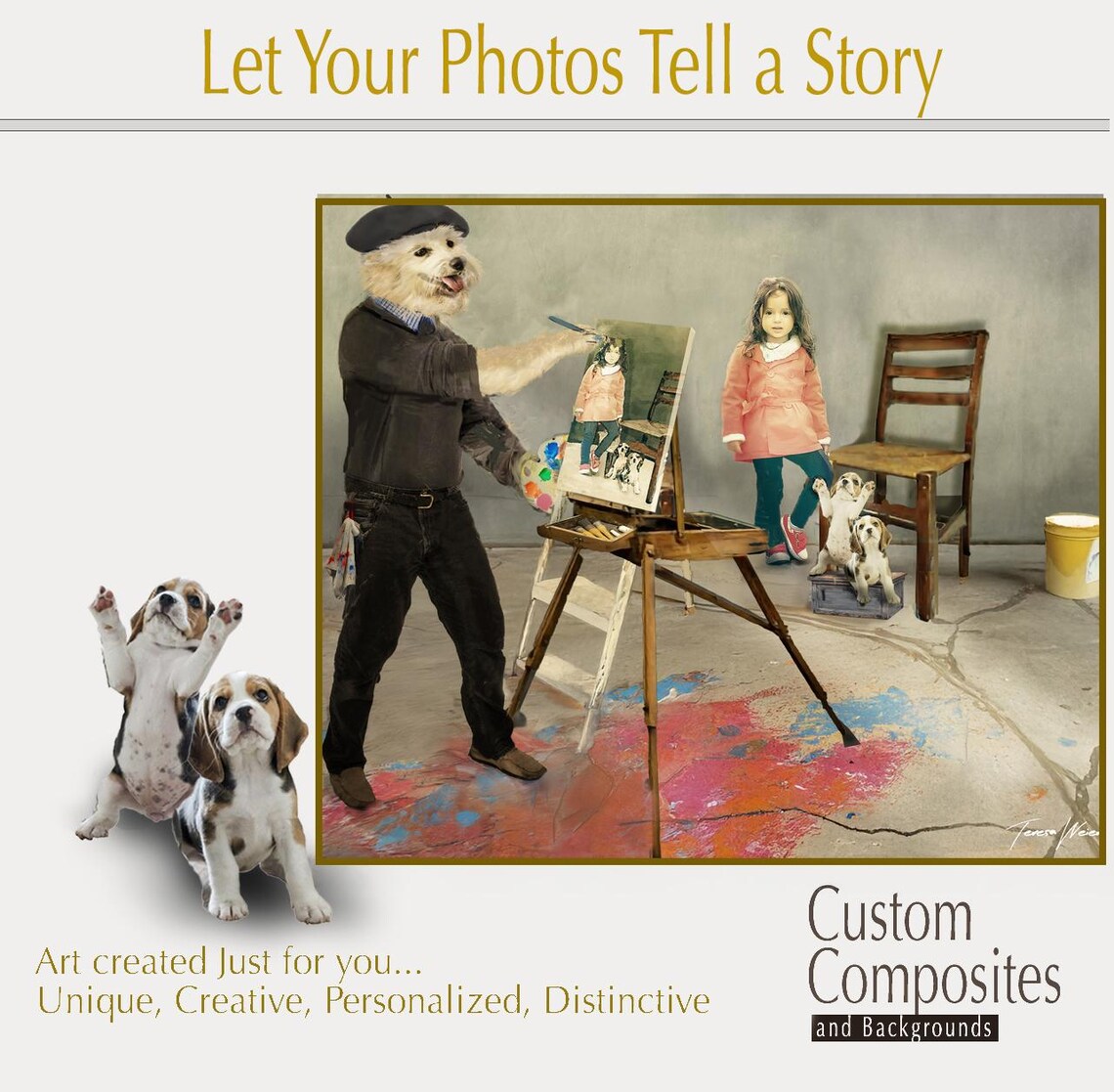 Custom Swamp Creature Digital Background – Personalized Photo Composite ...