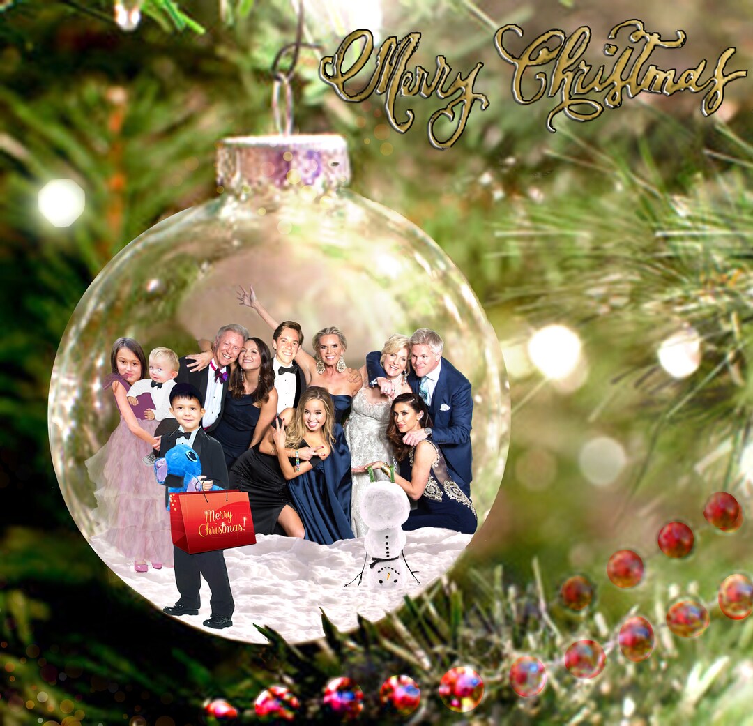 Santa, Custom Photoshop Composite, Digital Backdrop, Photoshop Digital ...