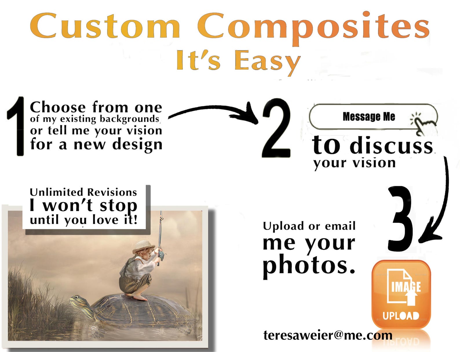 Custom Swamp Creature Digital Background – Personalized Photo Composite ...