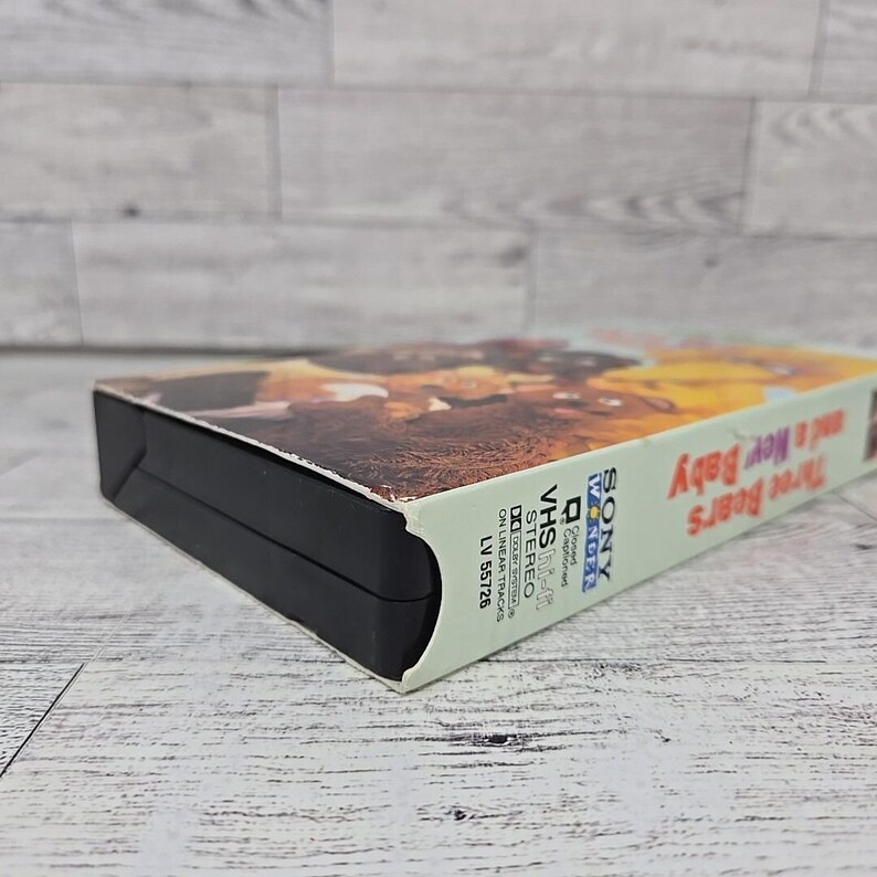 Sesame Street - Three Bears and a New Baby VHS 2003 Sony Wonder Big ...