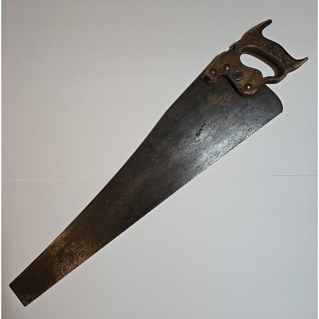 Vintage Antique Crosscut Warranted Superior Hand Saw 28” With Nib ...
