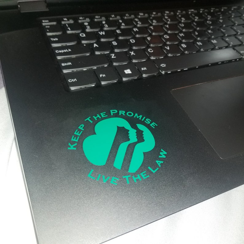 Girl Scout Vinyl Decal Keep the Promise Live the Law - Etsy