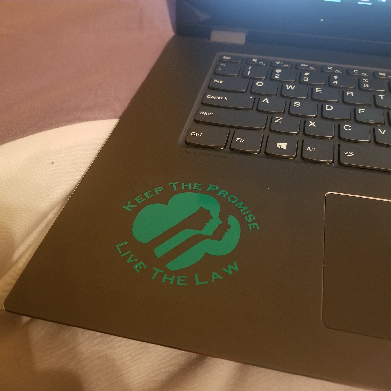 Girl Scout Vinyl Decal Keep the Promise Live the Law - Etsy