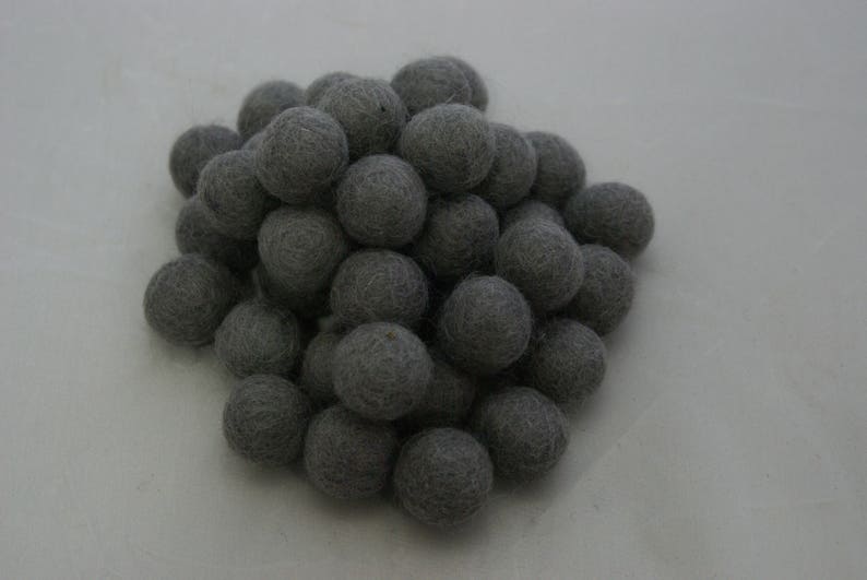 FELT BALL 3. Steel Sizes: 1cm 15cm 2cm 3cm 4cm 5cm - Etsy