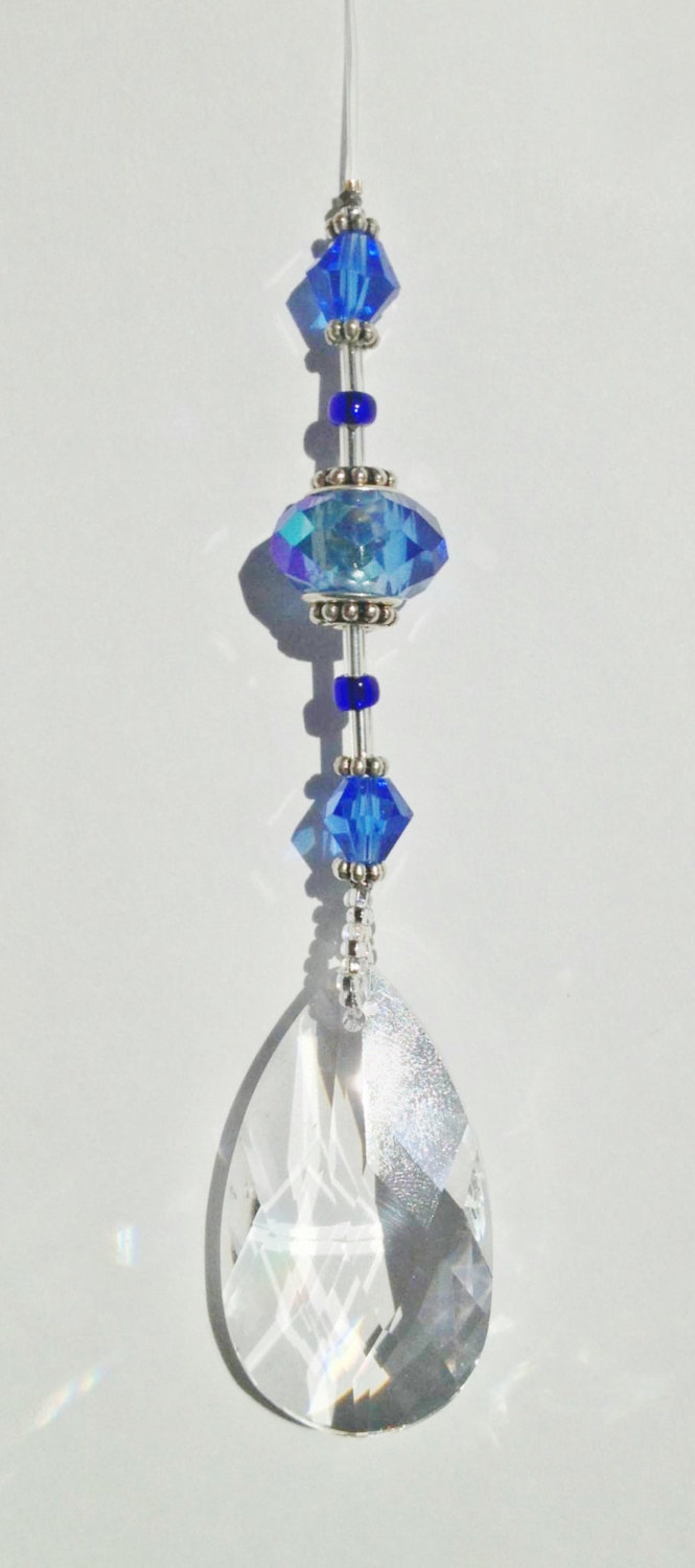 September Birthstone Color Crystal Suncatcher - Etsy