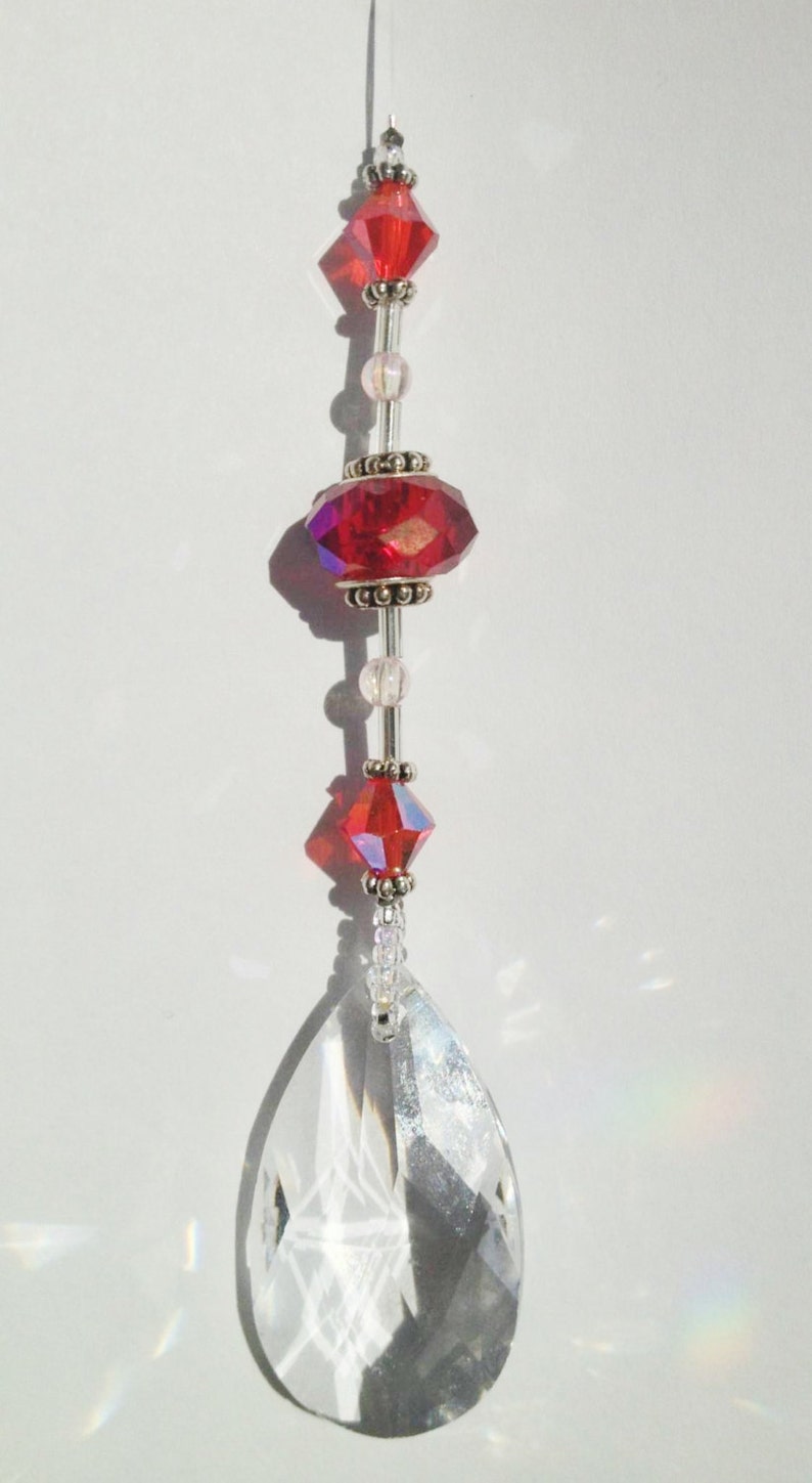 July Birthstone Color Mini Sun Catcher - Etsy