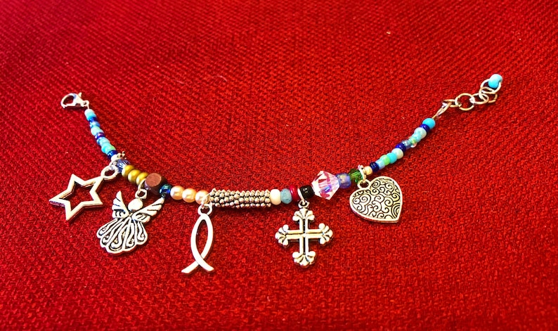 Life of Christ Charm Bracelet - Etsy