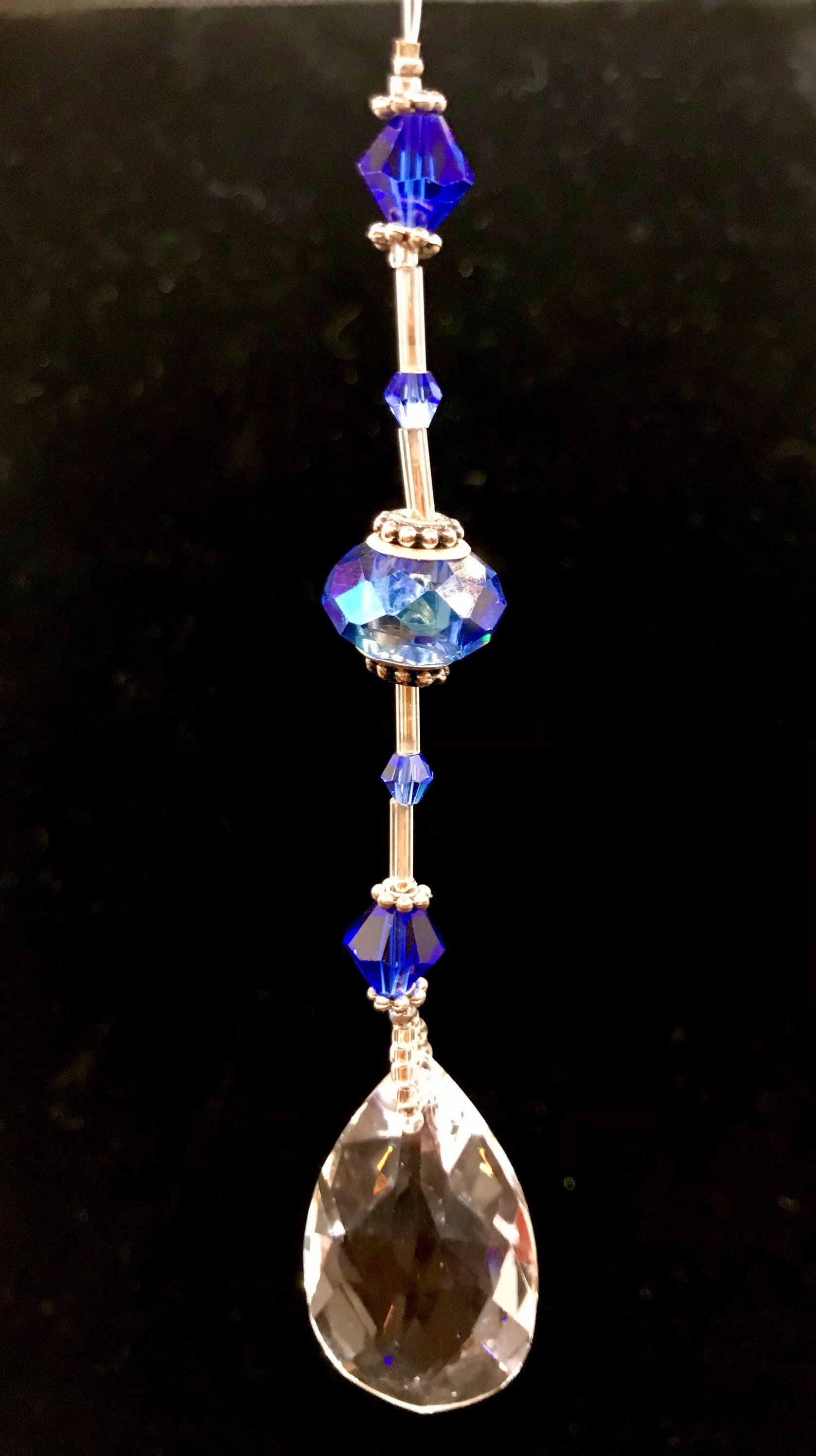 September Birthstone Color Crystal Suncatcher - Etsy