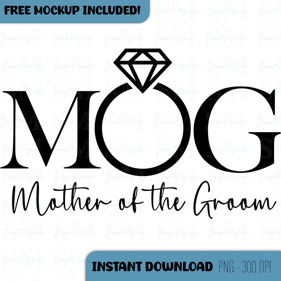 Mother of the Groom Wedding Gift PNG - Digital Design, MOG Keepsake ...