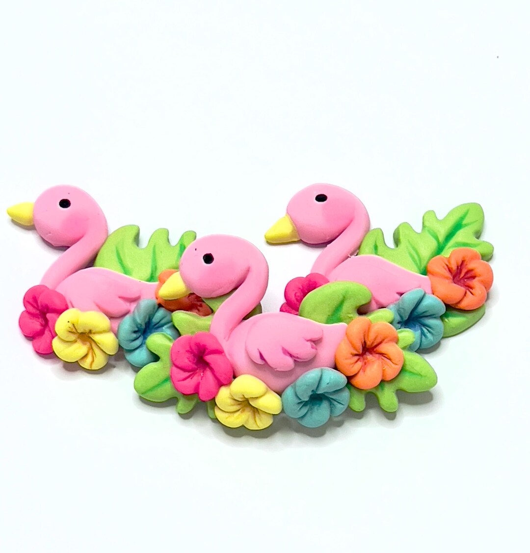Flamingo Clay, Clay for Bows, Clay for Brushes, Mirror Decor, Flamingo ...
