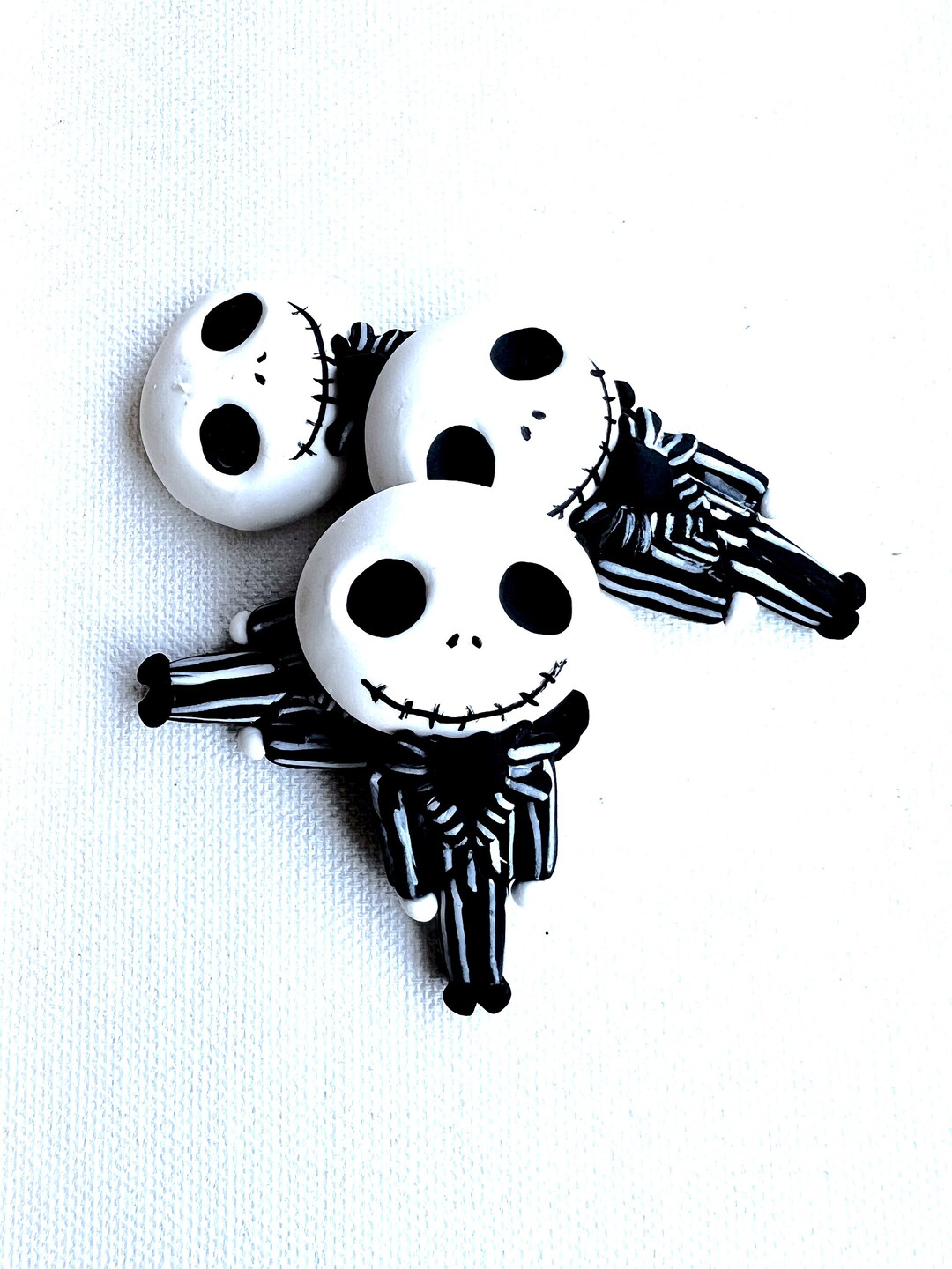 Jack Skellington Clay Center, Halloween Clay, - Etsy