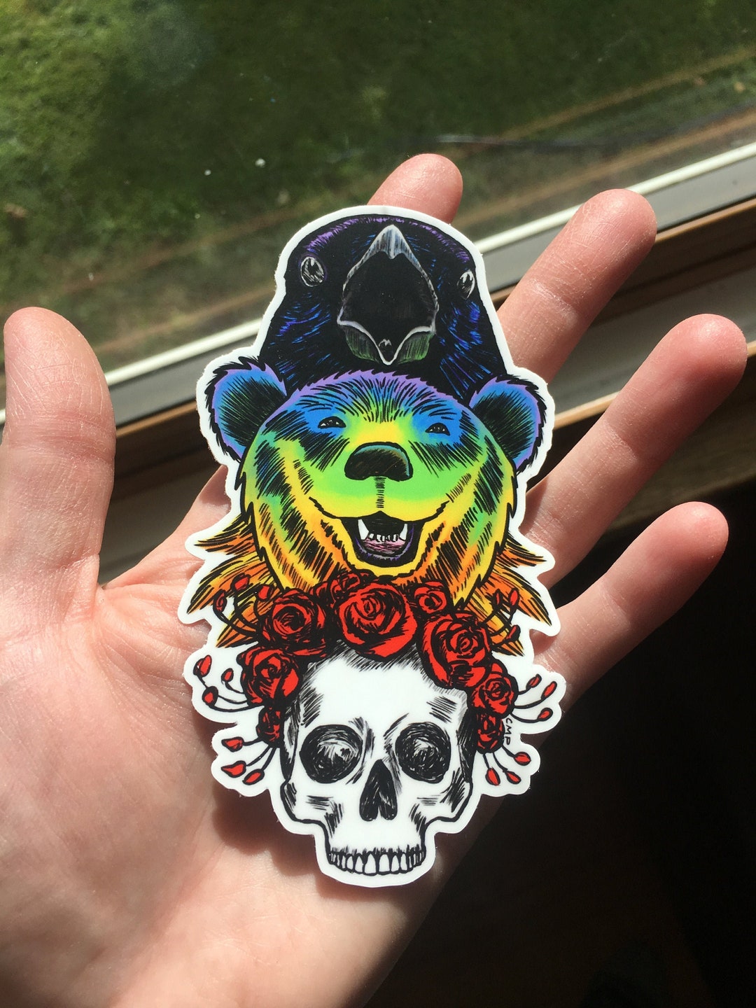 Grateful Totem Sticker - Etsy