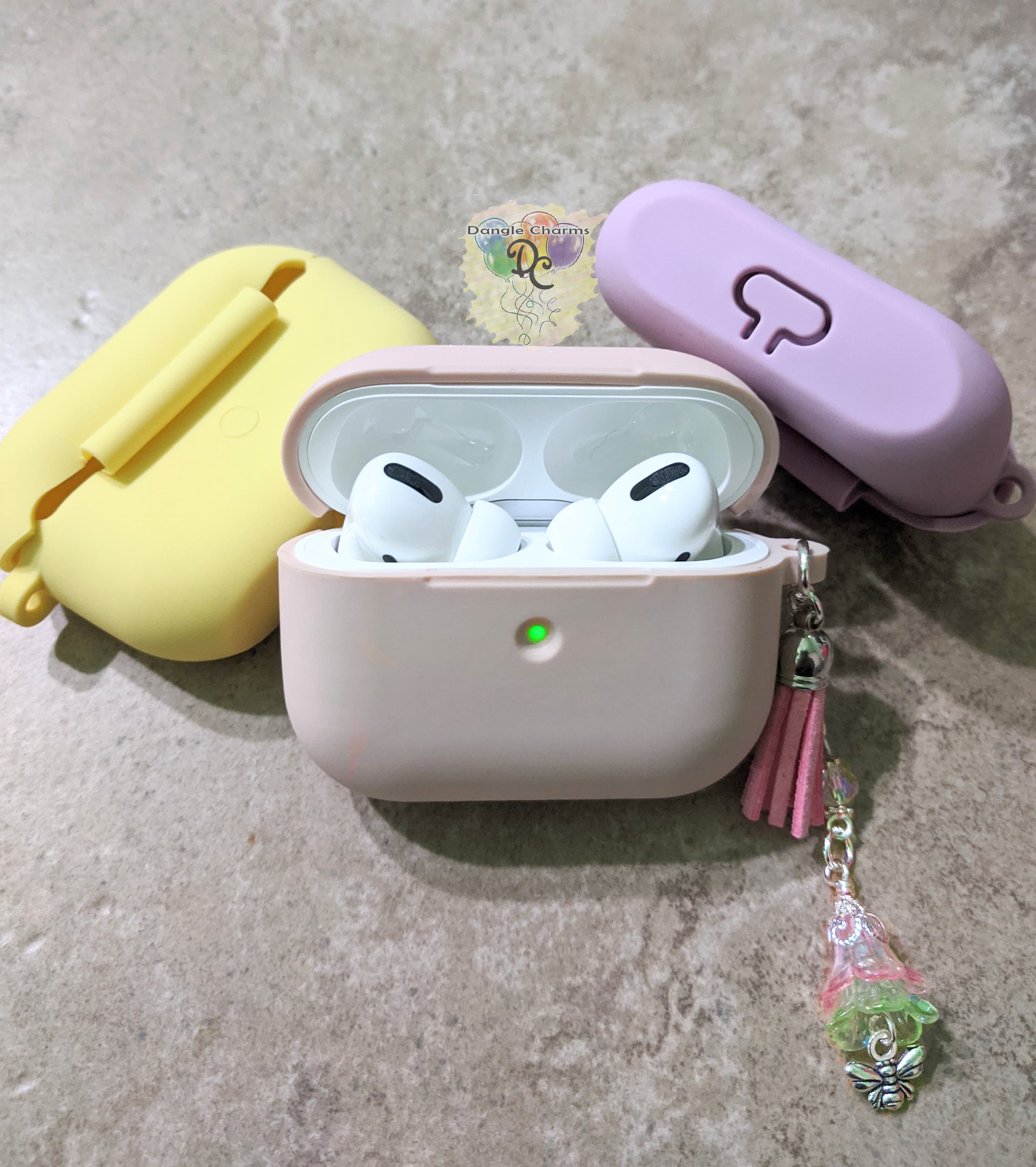 Beaded ear pod case silicone cover headphone case | Etsy