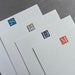 Custom Embossed Stationery Set, Letterpress Stationery With Envelope ...