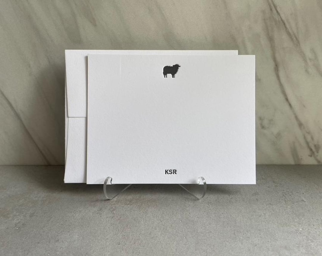 Custom Logo Letterpress Cards, Small Business Stationery, Fancy ...