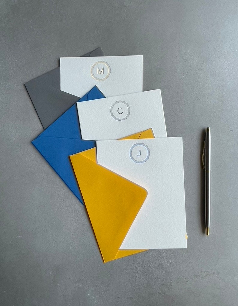 Wedding Letterpress Stationery, Couple Stationery, Personalized ...