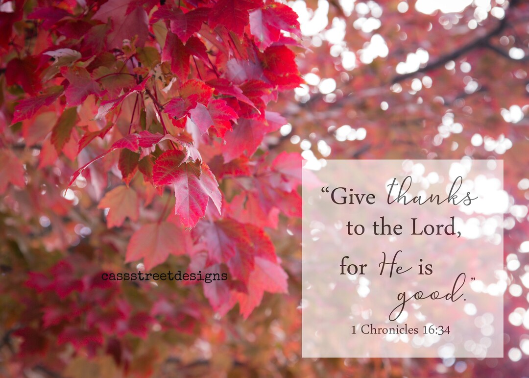 Give Thanks Digital Download - Etsy