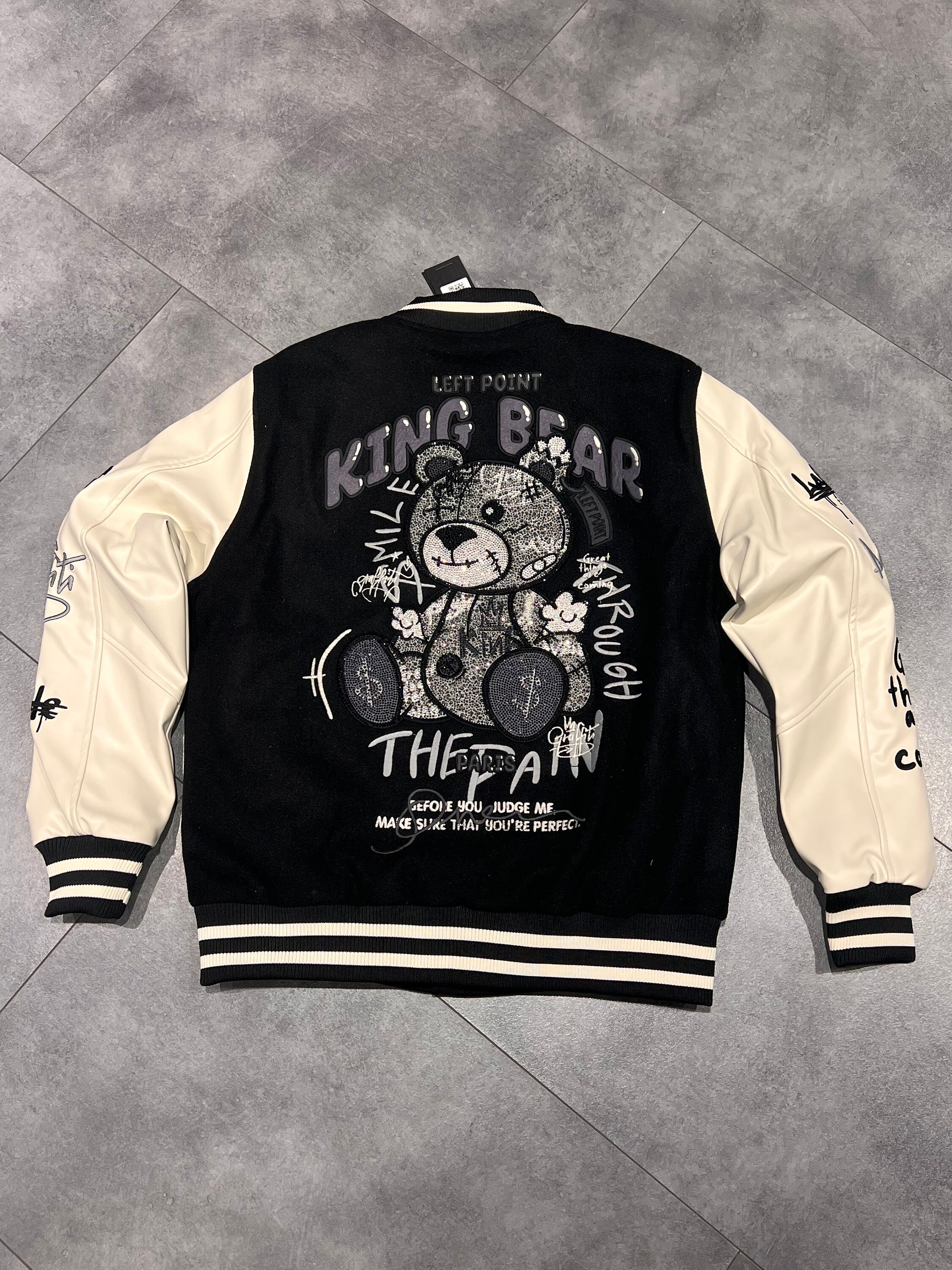 Shine Bright Like a Diamond Unique Men Varsity Collage Bomber Jacket ...