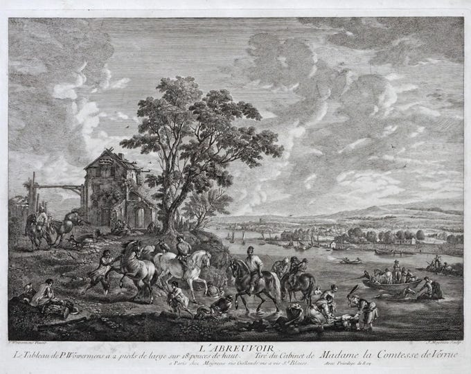 Engraving by John Boydell Jan. 1776 Cheapside London - Etsy