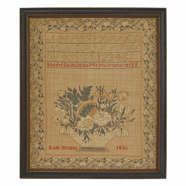 Antique Sampler - Etsy