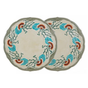Pair Minton Secessionist Ware Art Nouveau Glazed Majolica Ivory Ground ...