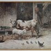 Antique Watercolor Painting Barn Signed Gabani Listed Artist - 19th ...