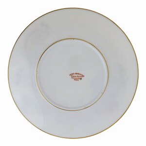 Antique Paris Porcelain Cherry Lemon Fruit Decor Plate Jacquel Boyer ...