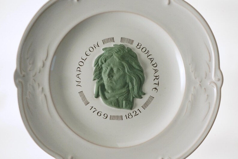 Napoleonic French Faience Plate: Napoleon Bonaparte Commemorative ...