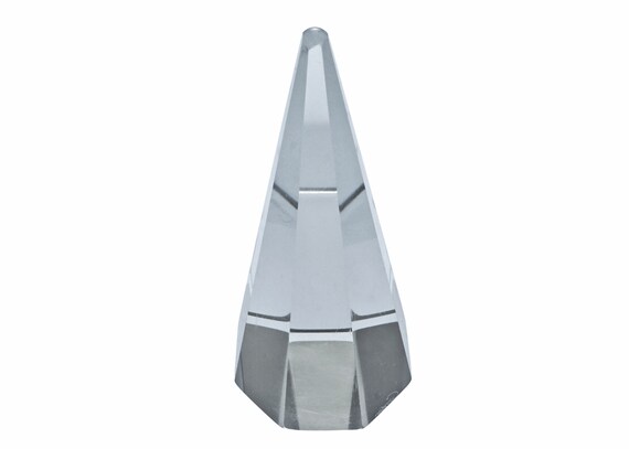 Cartier Octagonal Obelisk Pyramid Prism Tower Crystal - Etsy