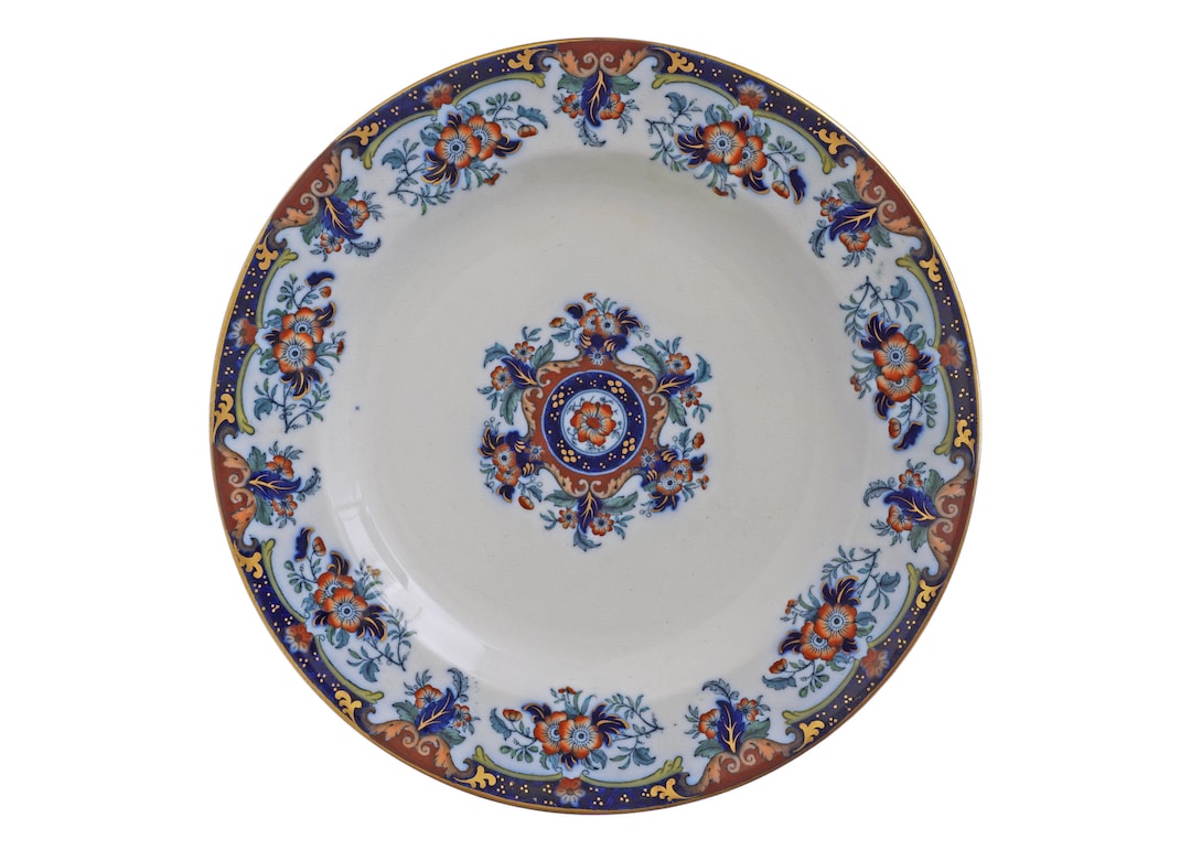 Cauldon England Plate Antique Cabinet Plate Gift Cauldon Collector ...