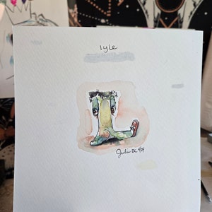 L is for Lyle: Creepy Letter Monsters...today's Letter Daily Artist ...