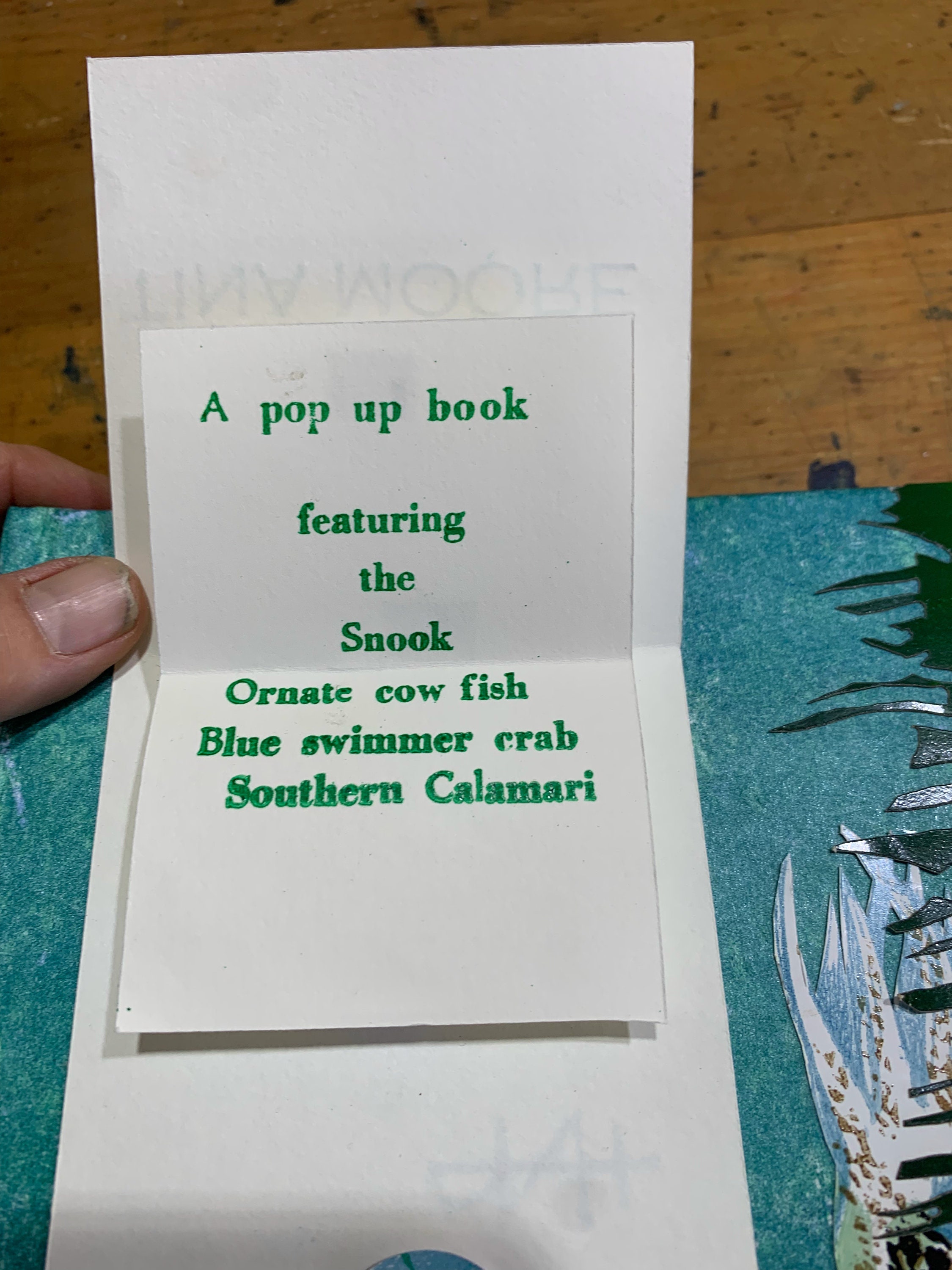 Beneath the Waves- a Pop up Book - Etsy