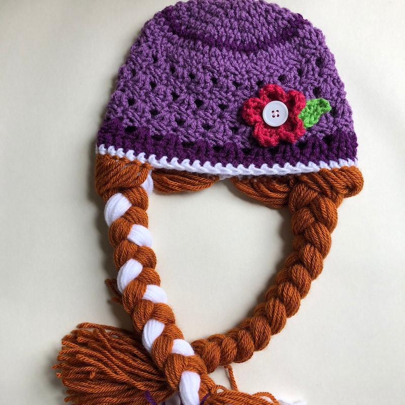 Frozen Anna Hat - Etsy
