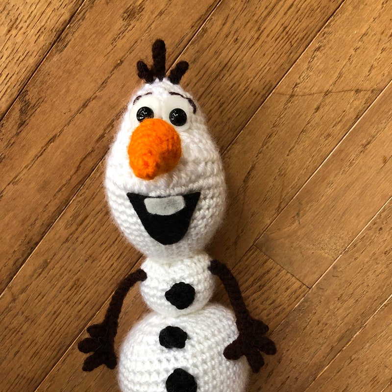 Crochet Olaf - Etsy