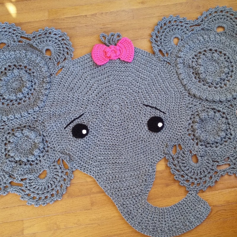 Elephant Rug - Etsy