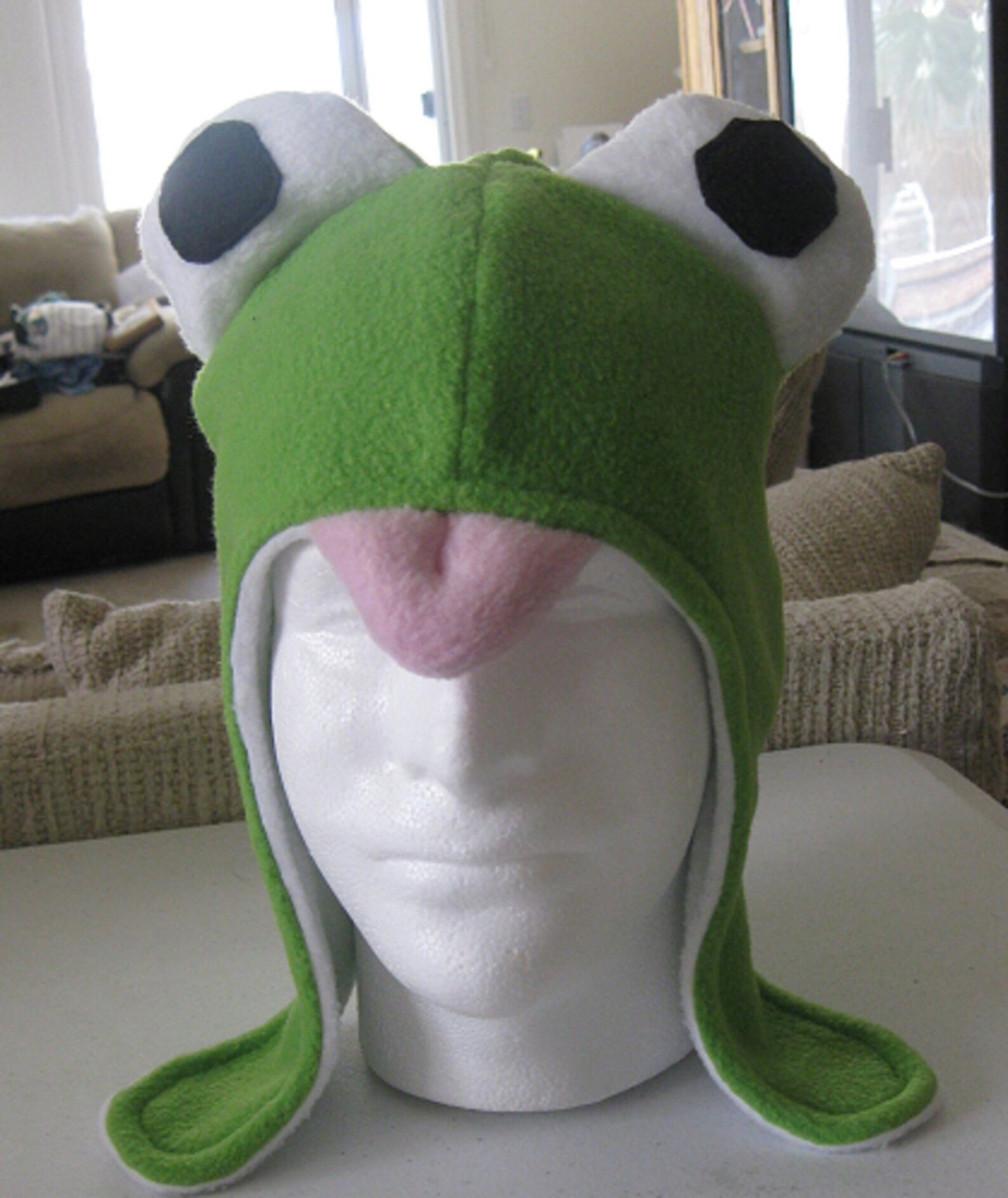 Fleece Frog Adult/teen Hat - Etsy