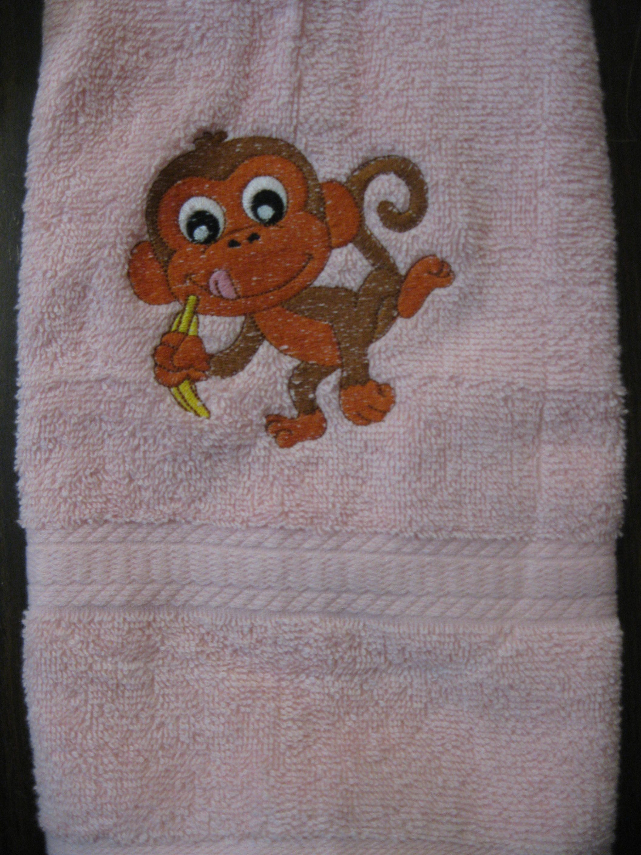 Monkey Hand Towel | Etsy