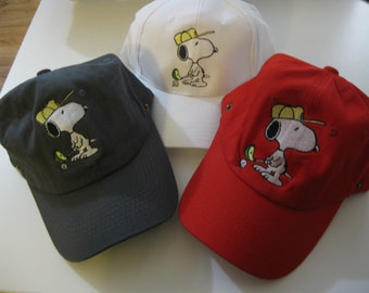 Snoopy Golfing | Etsy