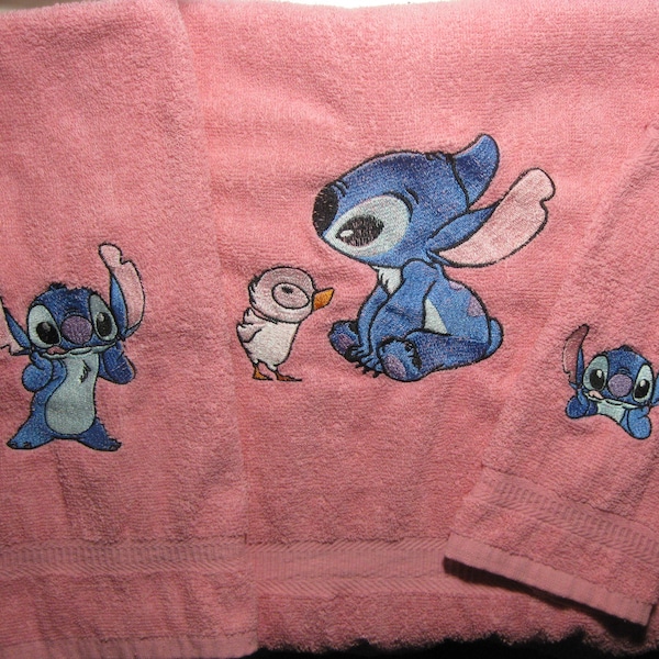 Lilo and Stitch Bathroom Set - Etsy