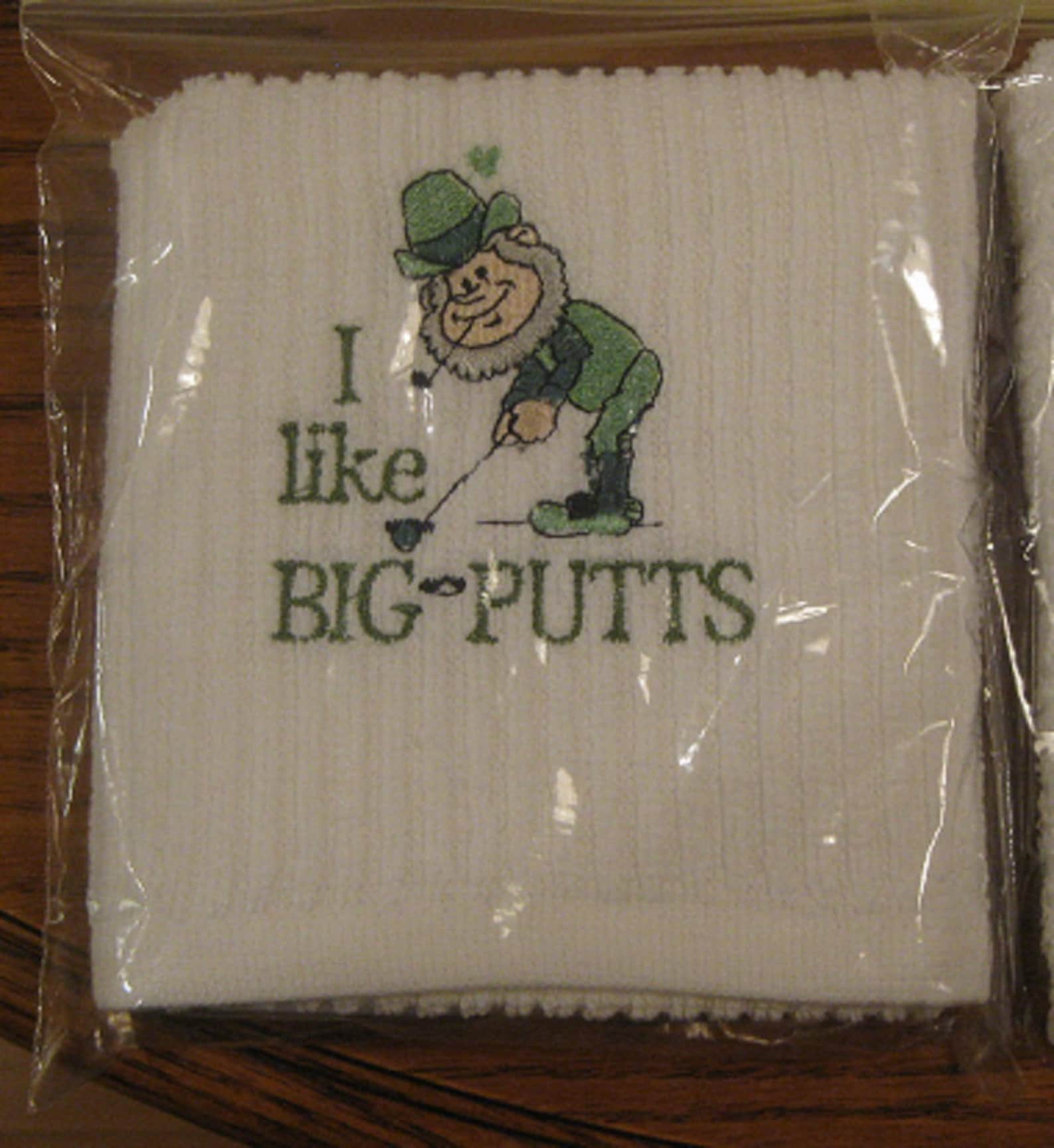 Big Putts Golf Towel - Etsy