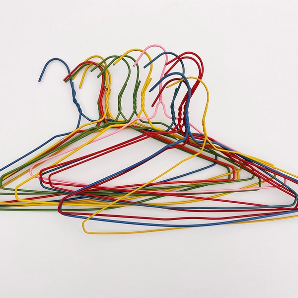 Vintage Wire Clothes Hanger - Etsy