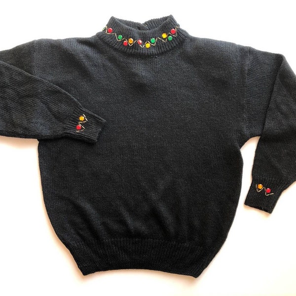 Bedazzled Sweater - Etsy