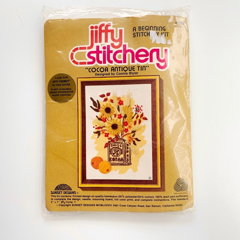 Sunset Jiffy Stitchery Kits - Etsy