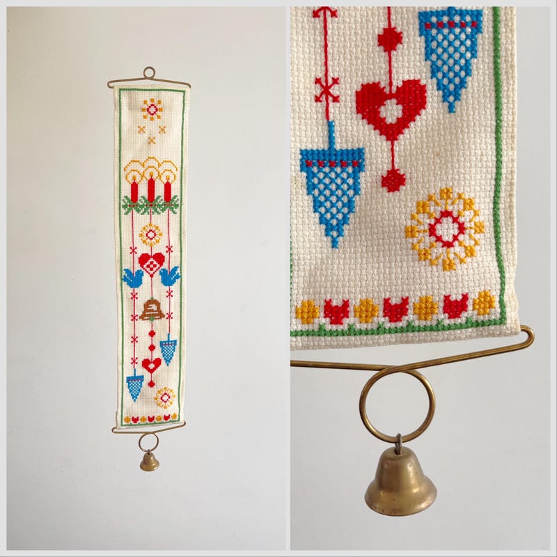 Bell Pull Cross Stitch - Etsy