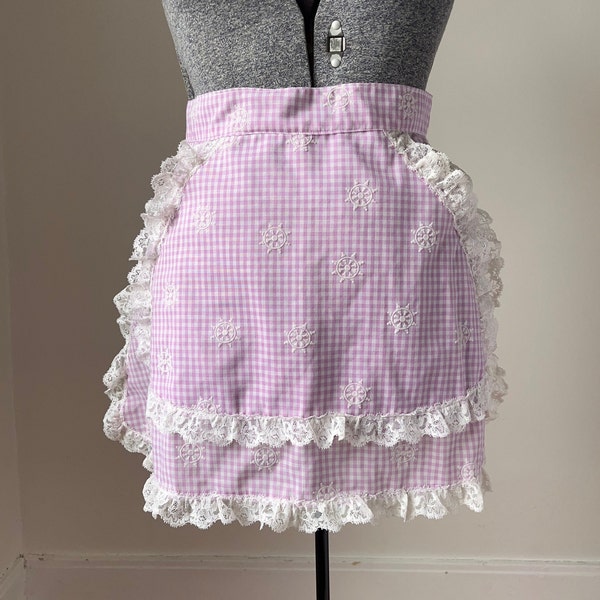 Gingham Apron - Etsy